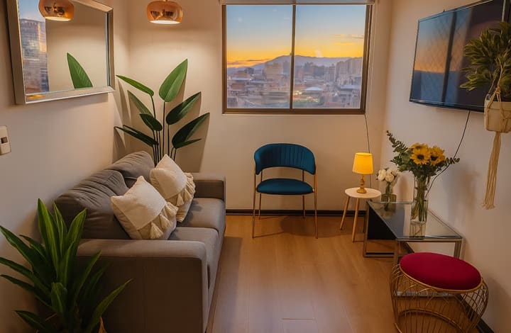 1410 Dos Habitaciones | Pequeño | Parking - Santiago
