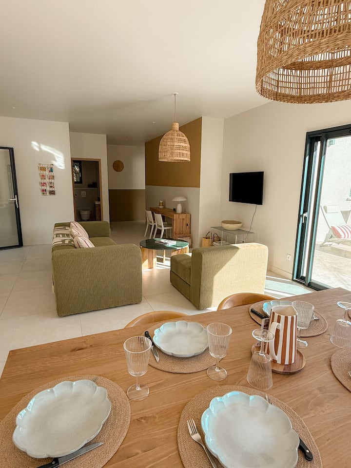 Superbe Maison & Jardin 6 Personnes | Sud Ardèche - Les Vans