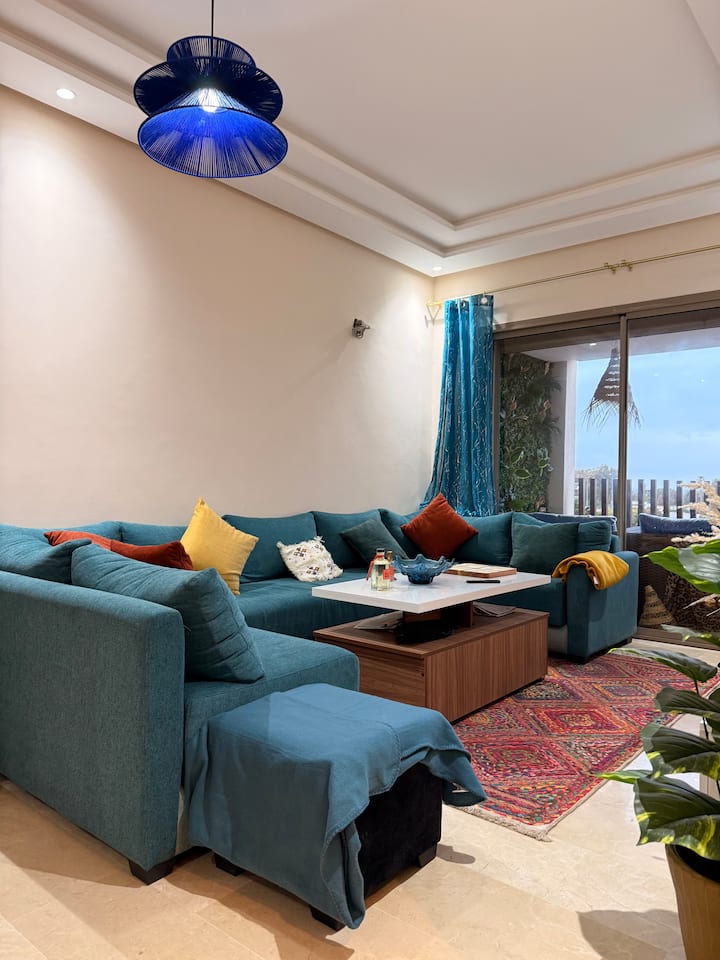 Appartement à 3min à Pied De La Plage - Mohammedia