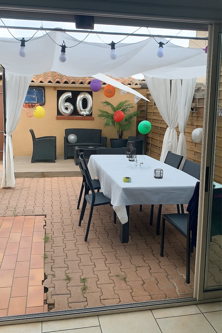 Maison De Village Proche Mer - Torreilles