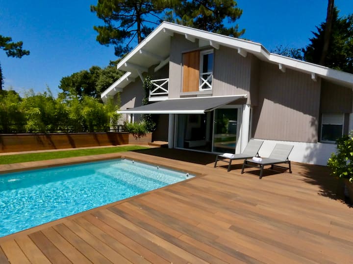 Villa Golf And Ocean Hossegor - Piscine Jacuzzi - Hossegor