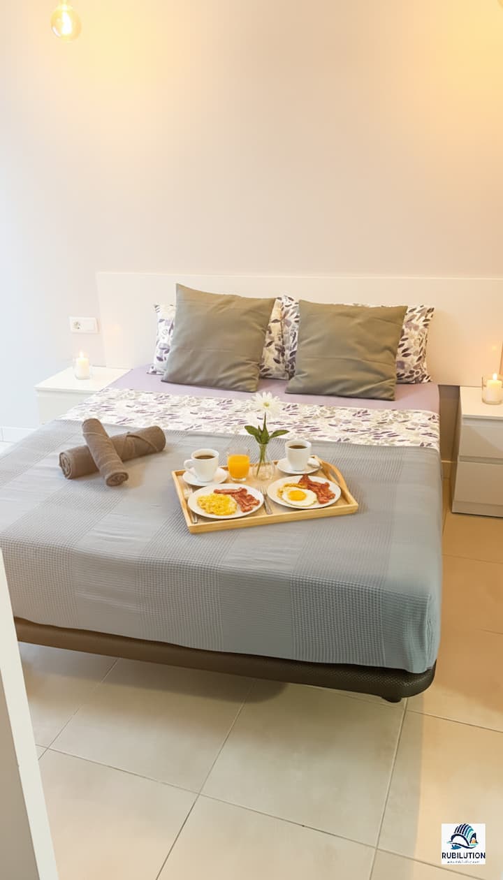 𓇼 Terraza | Céntrico | Transp. Público | Diseño - El Saler