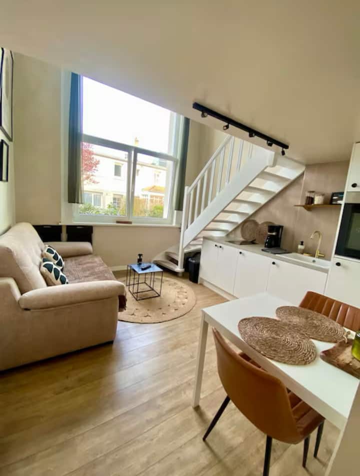 Studio Duplex à Deux Pas De La Plage De Wimereux - Wimereux