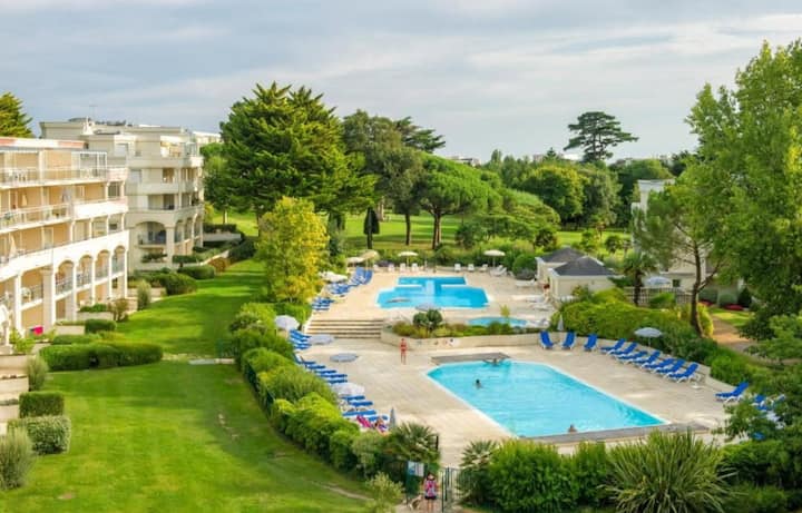 Terrasse 26 M² • Piscines • Parking • Plage à Pied - La Baule-Escoublac