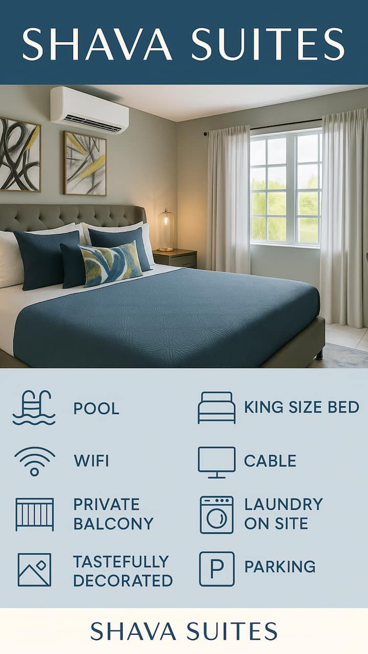 Stylish Condo • King Bed •  Pool • Balcony - The Bahamas