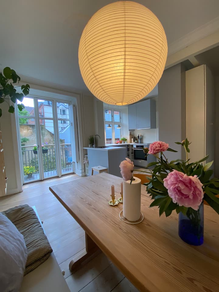 Hyggelig Lejlighed Med Altan - Copenhagen