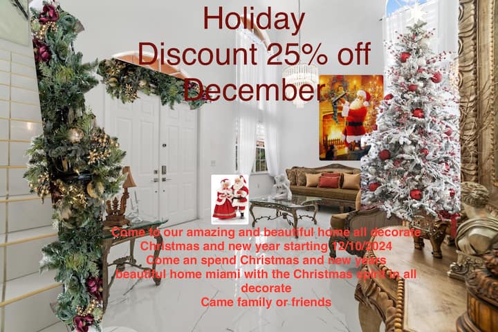 Miami Dream Home For The Holidays - Kendall, FL