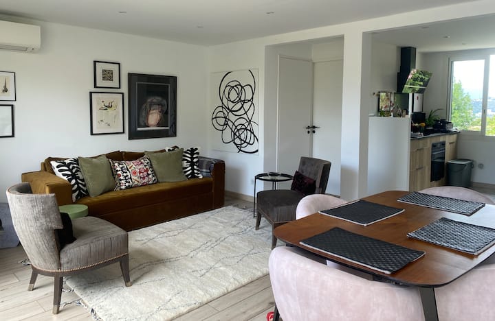 Vue Sur La Mer - à 20 Minutes à Pied De La Méd - Nice