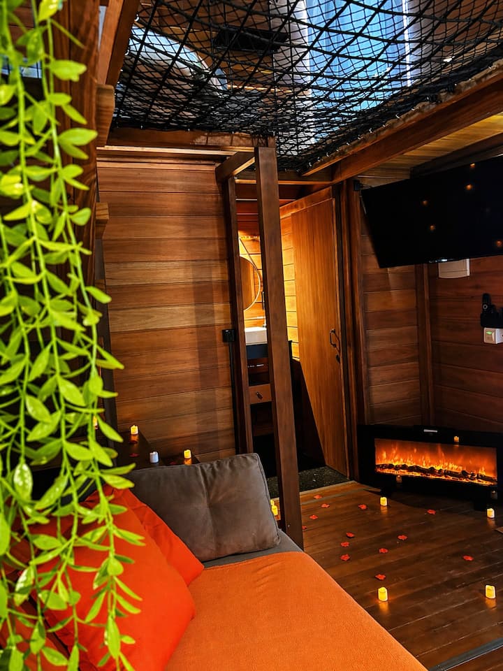 Cabana Romântica Com Hidro E Conforto - Curitiba