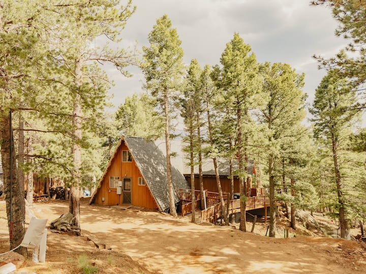 Under The A-frame Outdoor Oasis - Woodland Park, CO