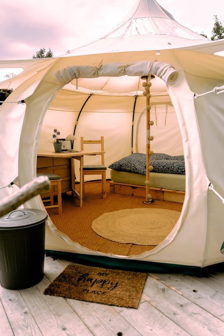 Glamping In Neuensee - Mit Gemütlichem Holzofen - Allemagne