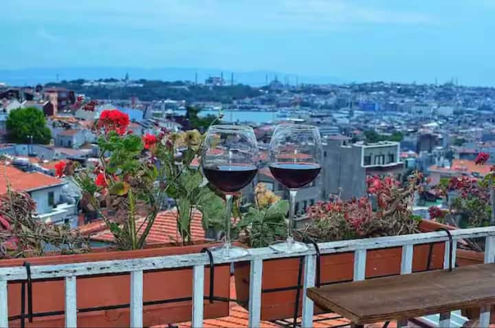 New! Central,4br,3ac,amazing View @Taksim Square - Istanbul