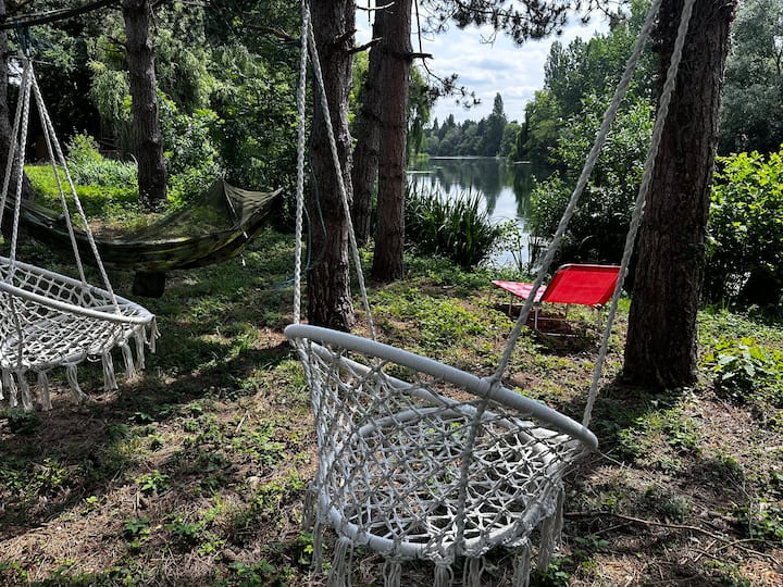 Bord Du Lac Au Cœur De La Nature - Pacy-sur-Eure