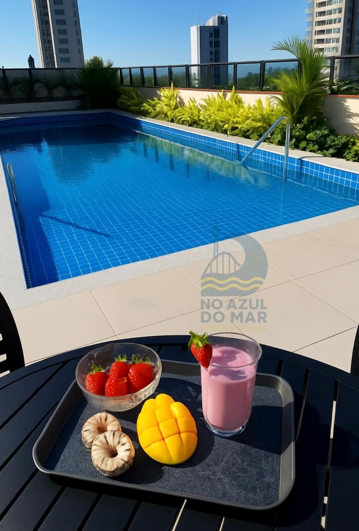 No Azul Do Mar Para Diversão No Parque - Penha