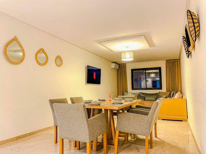 Gueliz – 2ch/2sdb Modernes • Piscine & Parking - Marrakech