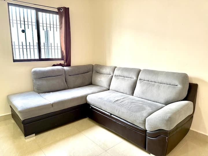 6 Cuadras Consulado|2rec/1ba|4 Camas|parking - Nuevo Laredo