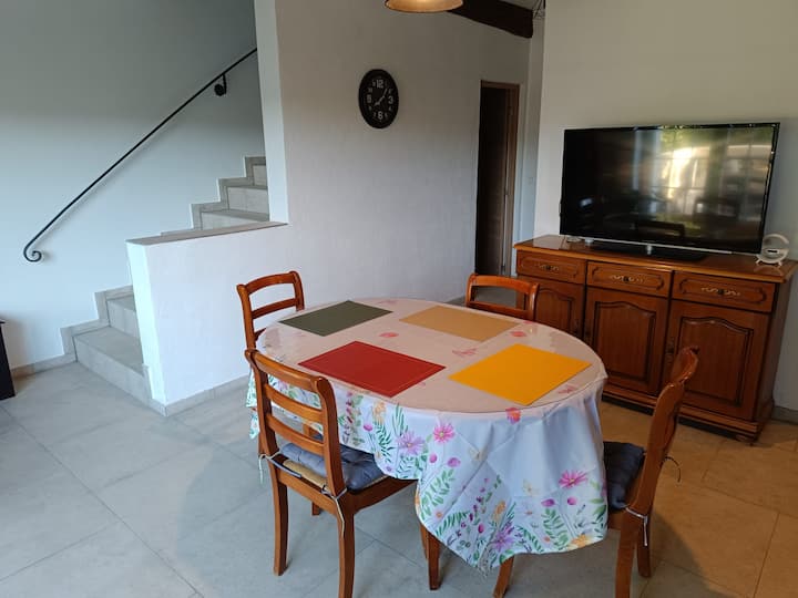 Prax Viel,piscine,mini Ferme, Climatisé-gîte Syrah - France