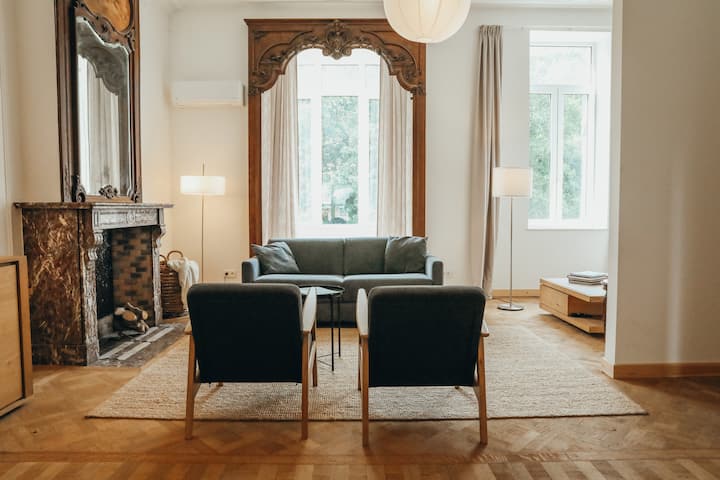 Appartement Champagne, 4p, Parc De La Boverie - Luik