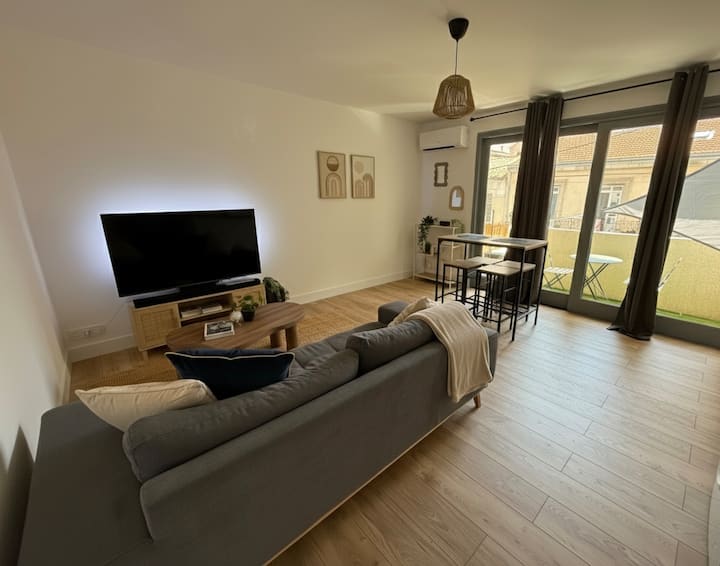 Beau T3 Confort Avec Climatisation – Centre-ville - Montpellier
