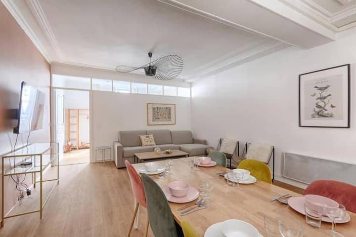 Central Paris 3br/6p - Walk To Louvre & Le Marais - Paris