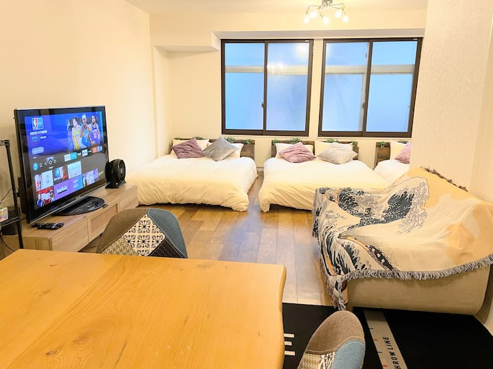 [1 Min To The Station & Max 16ppl] Renovated House - Osaka