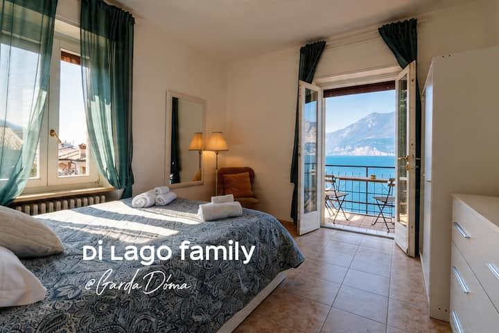 Lakefront Apartment Di Lago Family @Gardadoma - Lake Garda