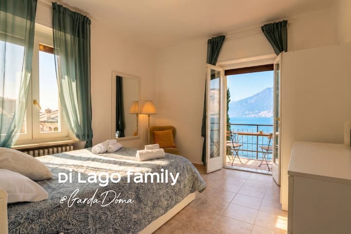 Lakefront Apartment Di Lago Family @Gardadoma - Lake Garda