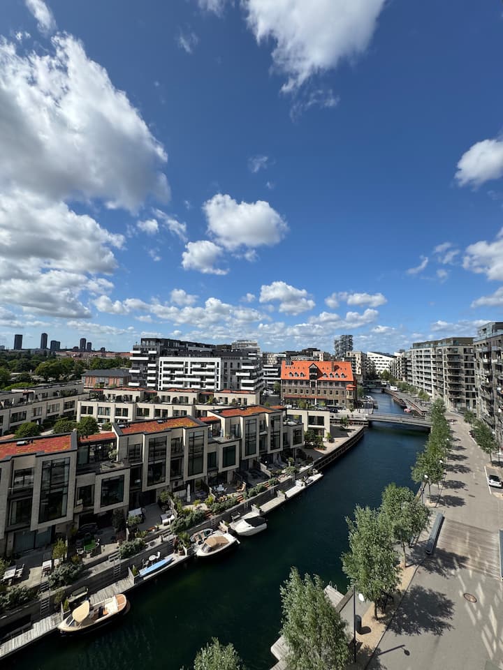 Harbor Area With Stunning Top Floor Sunset Views - Copenhague