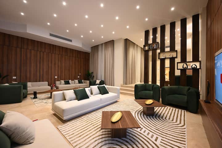 Spacious 7 Master Br Mansion With Private Pool - Egypt