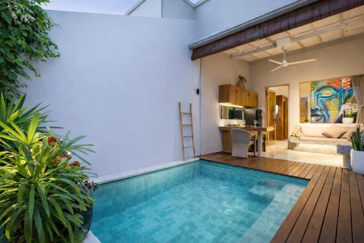 Luxury Pool Villa Free Scooter 7 Min To Ubud - Bali