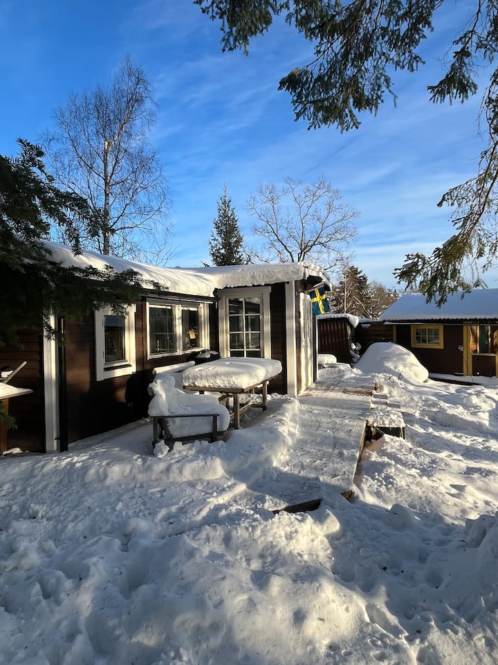Swedish Winter Wonderland Cabin - Saltsjöbaden