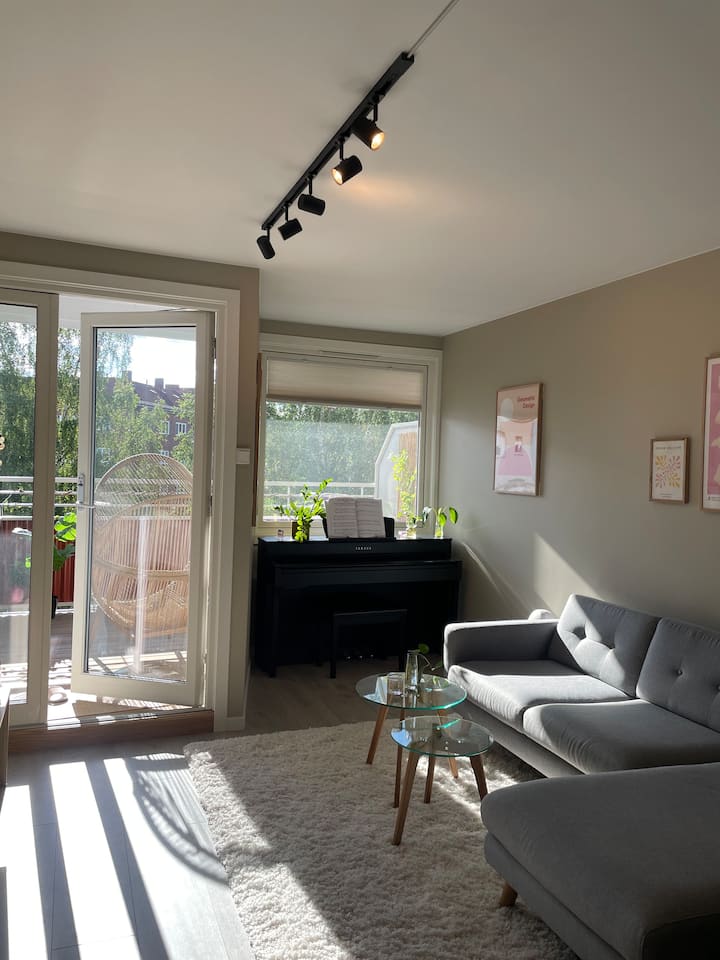 Moderne Leilighet Med Balkong - Oslo