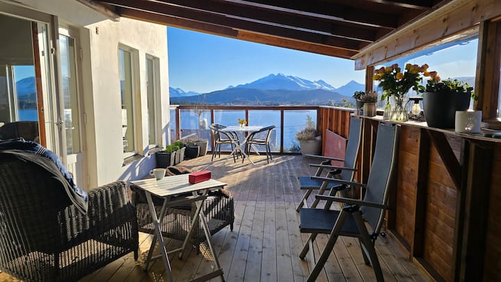 Hatlane Nært Sentrum Stor Balkong.nydelig Utsikt - Alesund