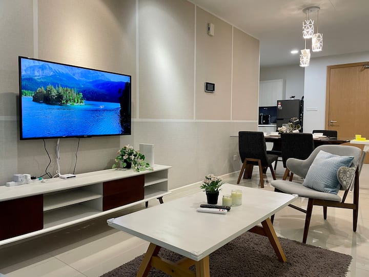 [New]jb Suasana Roomy 2br Suite @6pax Jbcc&cs&ciq - Johor Bahru