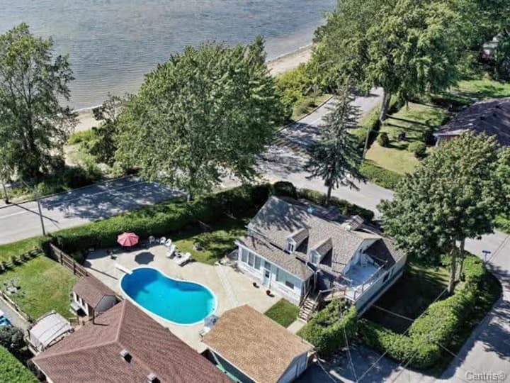 Logement Paisible Vue Sur L'eau - Mirabel