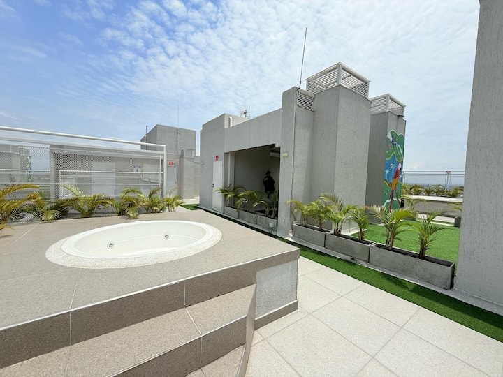 Apartamento Cómodo Con Terraza En El Centro Cali - Cali
