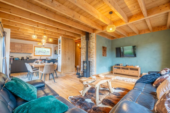 Chalet Cosy & Neuf, Vue Panoramique Sur Les Aravis - Saint-Jean-de-Sixt