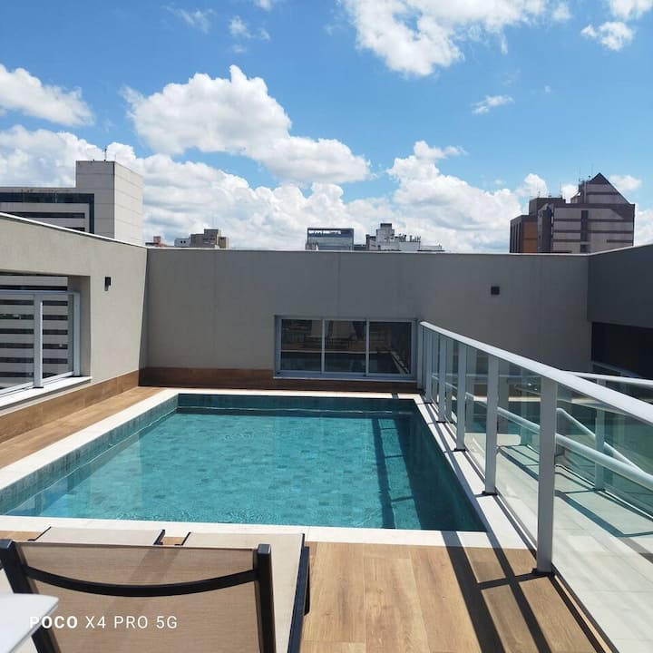 Luxo E Conforto: Piscina, Academia E Sauna - Belo Horizonte