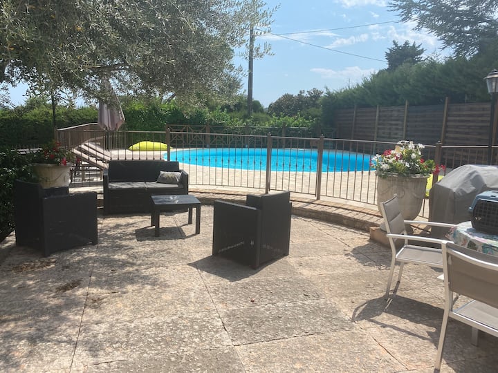 Villa Individuelle Familiale Avec Piscine - Grasse