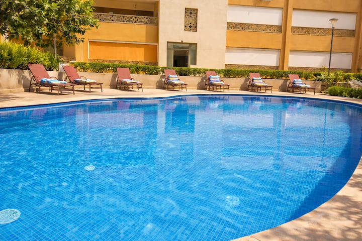 Modern Apt • Pool • Calm Residence • 5 Min Guéliz - Marrakech