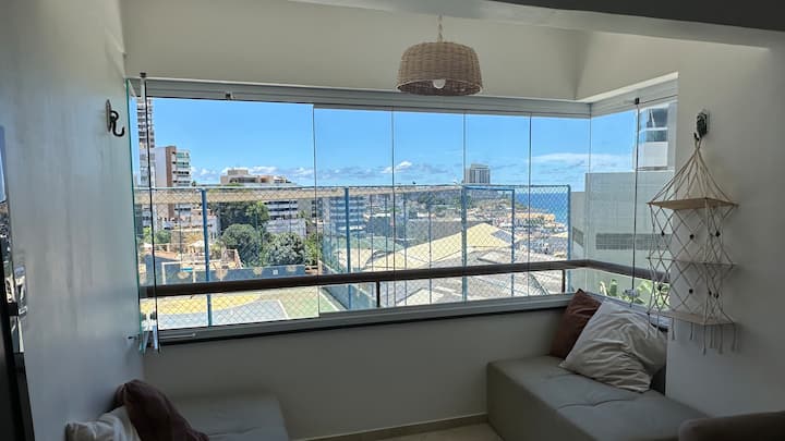 Apê Vista Mar E Piscina No Rio Vermelho 6x S\juros - Rio Vermelho
