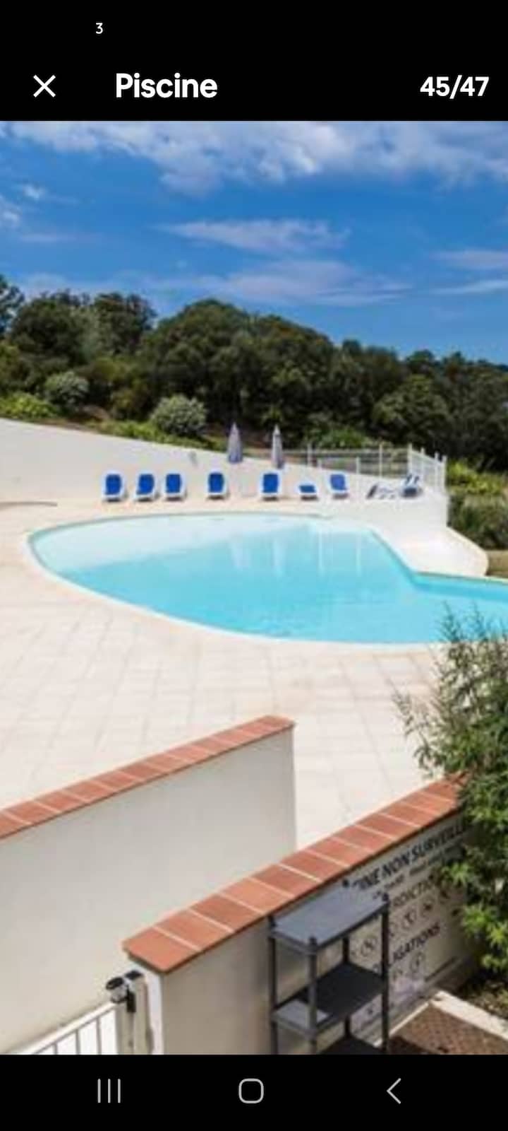 Logement T3 Résidence Calme - Belgodère