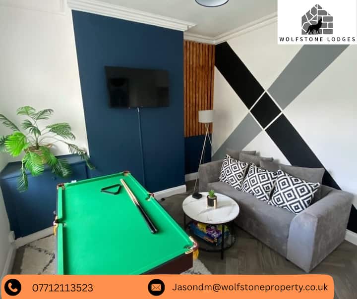 3 Bdr-central-sleeps 6- Discounts-workers/leisure - Leicester