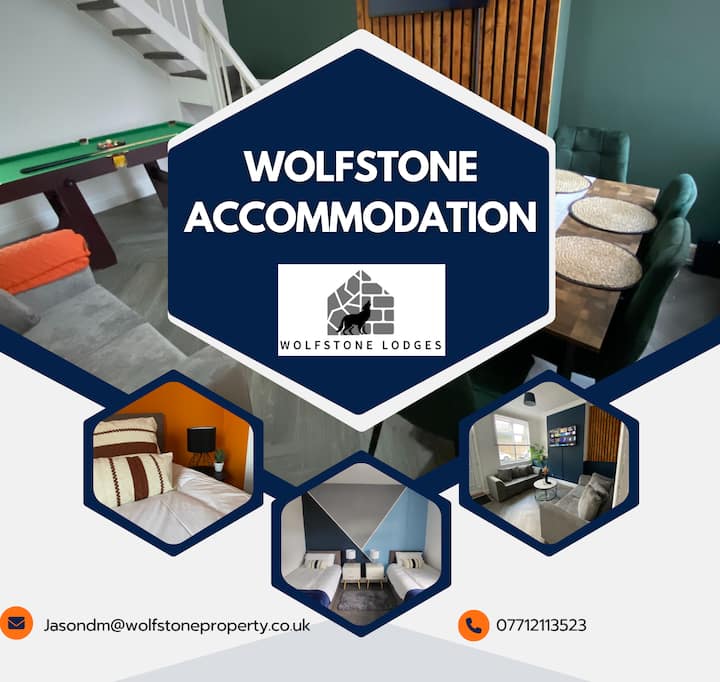 Contractors/groups-3 Bdr Home-sleep 6-free Parking - Leicester