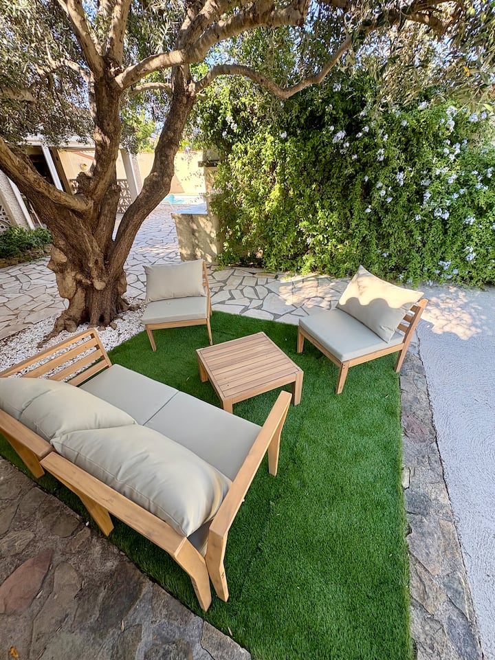 La Villa Bignone Piscine Sans Vis à Vis - Portiragnes