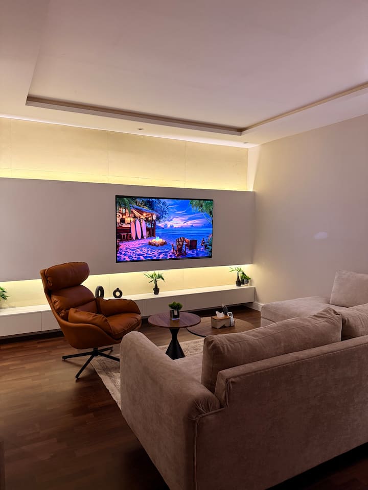 غرفة وصالة بجوار محطة قطار اليرموك ( 8 ) - Riad