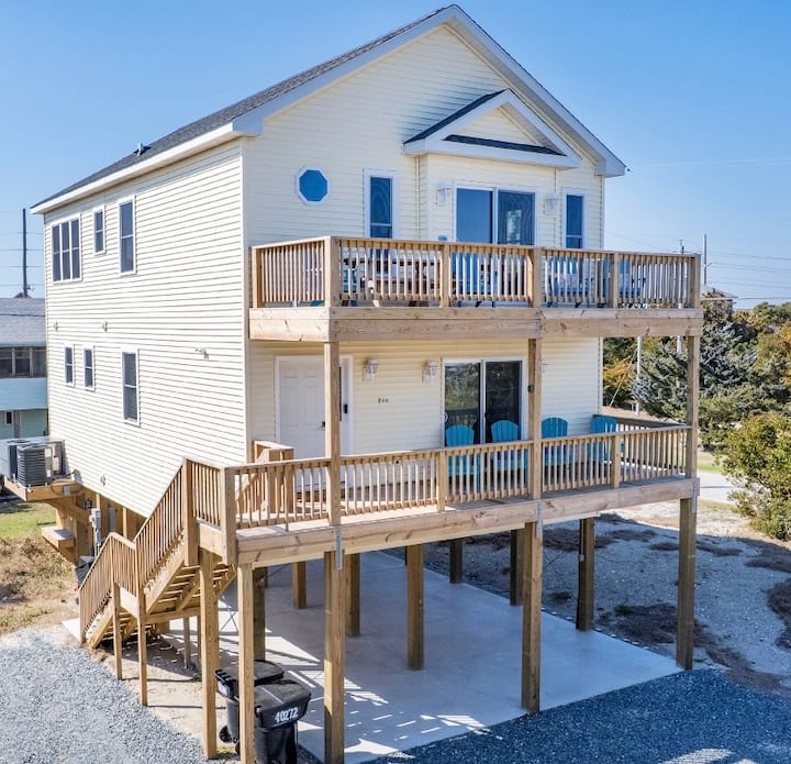 New Construction - Ocean Side With Ocean View! - Avon, NC