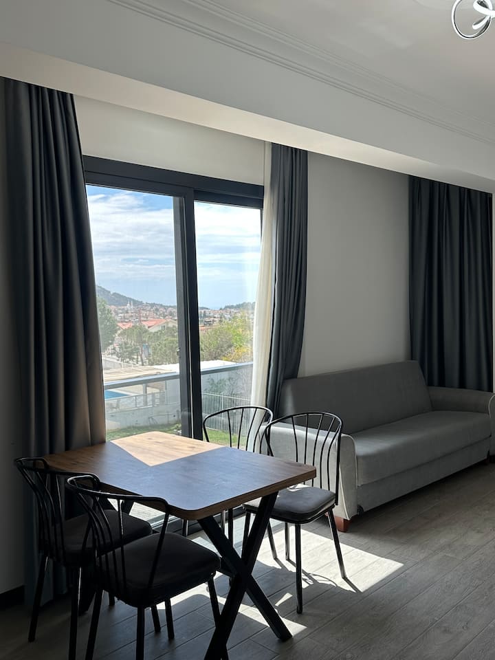 Fethiye’de Havuzlu 1+1 Lüx Daire - Ölüdeniz