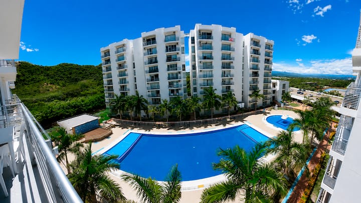 Apartamento Cómodo Con Piscina Y Parqueadero - Girardot