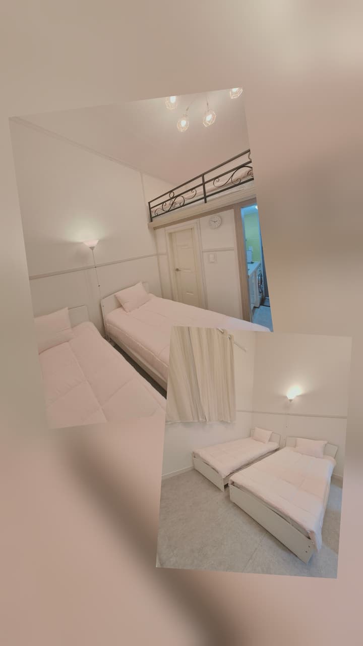 Glory-206/복층/더블1,슈퍼싱글2/성심당3분/은행동3분/대전역10분/야구장10분 - Daejeon